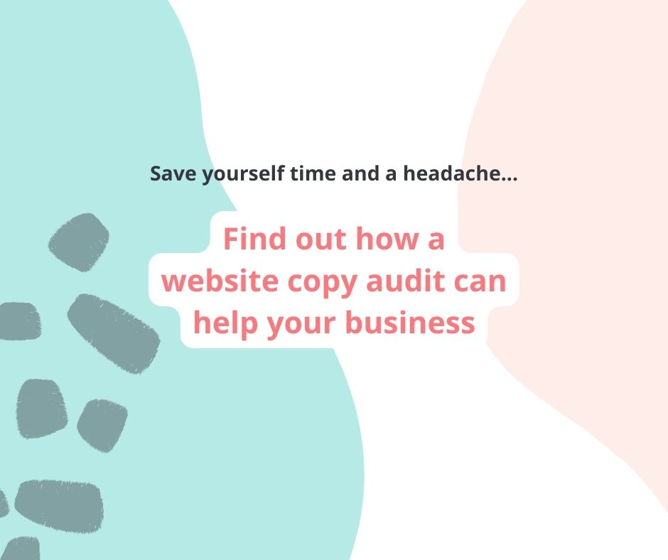 How can a website copy audit help your business?